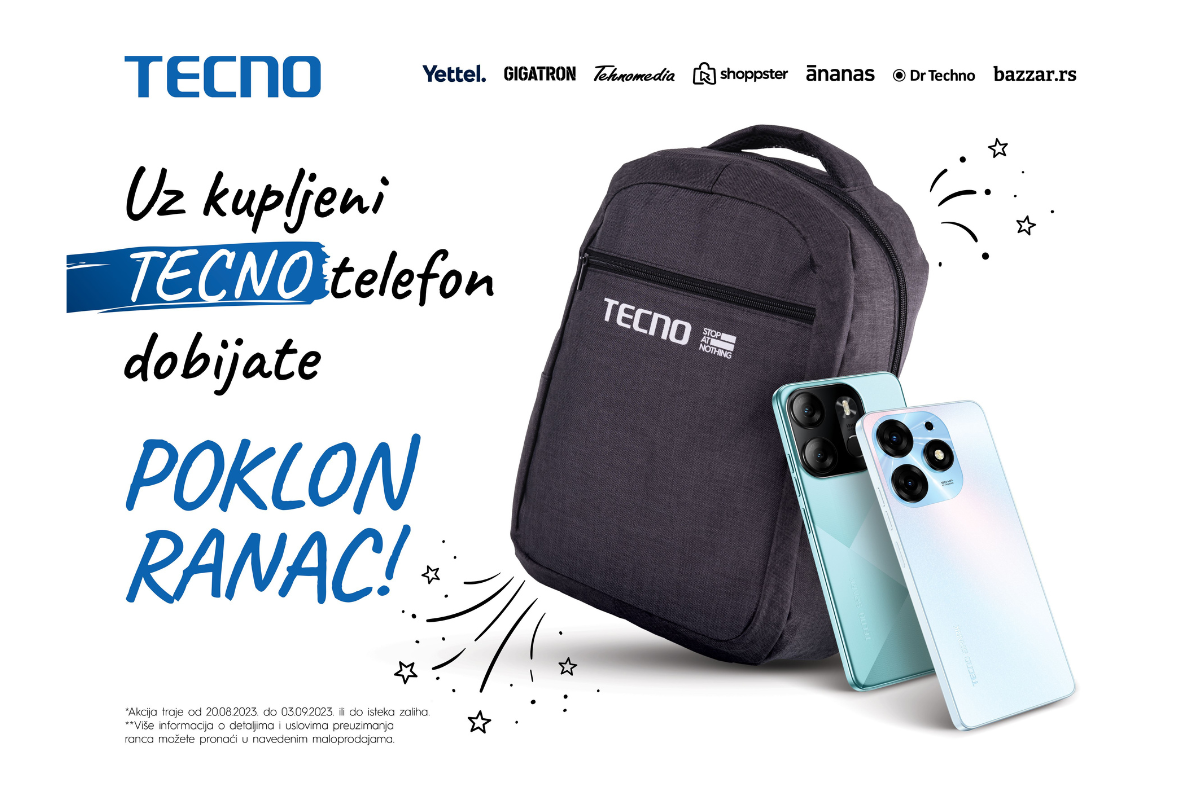 TECNO predstavljanje publici u Srbiji i Bugarskoj - Popup Advertising